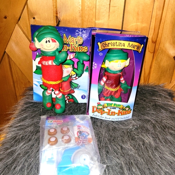 Source Unknown | Toys | Christopher Christina Popinkins Elf Toys | Poshmark